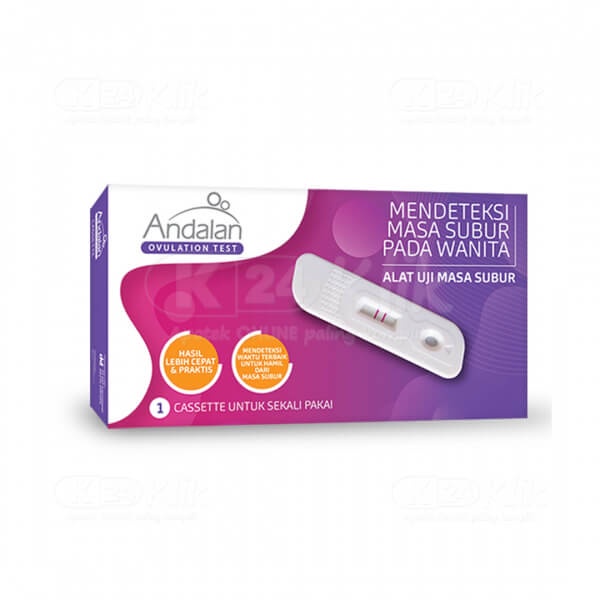 Jual Andalan Ovulation Test Alat Tes Kesuburan Masa Subur Ovulasi LH ...