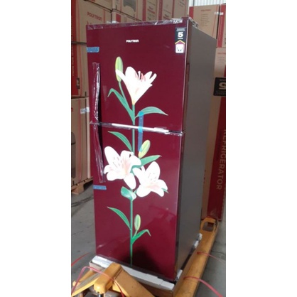 Jual kulkas polytron 2pintu PRB-219 motif bunga series terbaru (khusus ...