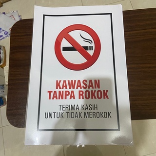 Jual Poster Kawasan Tanpa Rokok, Poster Dilarang Merokok | Shopee Indonesia