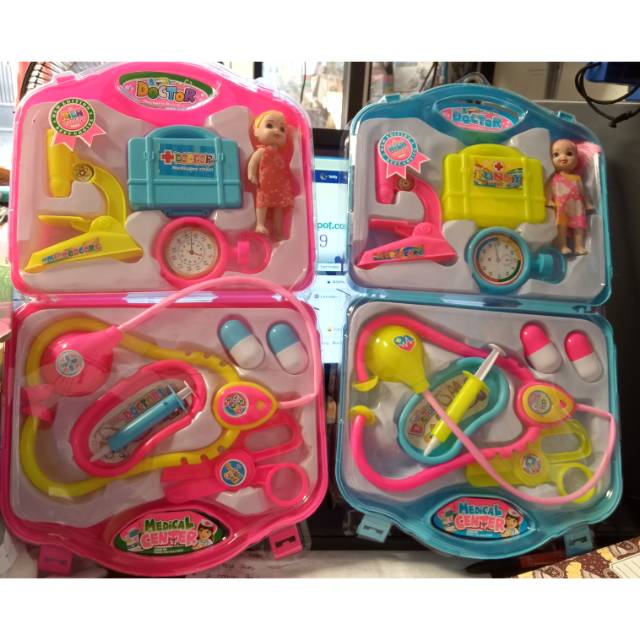 Jual *BISA COD* Mainan Alat Dokter Dalam Koper | Shopee Indonesia
