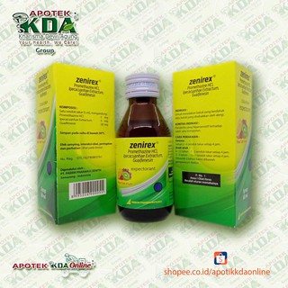 Jual ZENIREX SIRUP 60 ML | OBAT BATUK BERDAHAK Indonesia|Shopee Indonesia