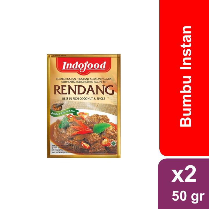 Jual Indofood Bumbu Rendang 2 x 50 gr | Shopee Indonesia