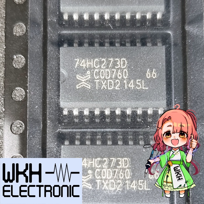 Jual ORIGINAL 74HC273 IC SMD 74HC273D Octal D-type flip-flop 74 HC 273 ...