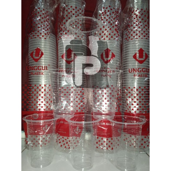 Jual gelas plastik kopi / gelas aqua 220 ml isi 50 pcs | Shopee Indonesia