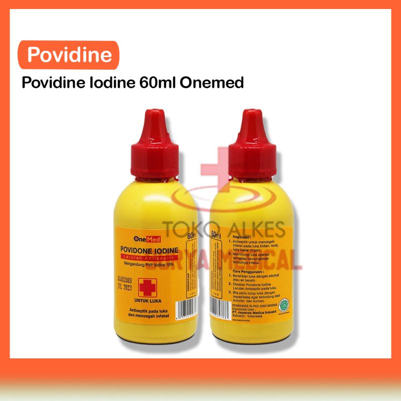 Jual Obat Luka - Povidine Iodine Onemed 60ml | Shopee Indonesia