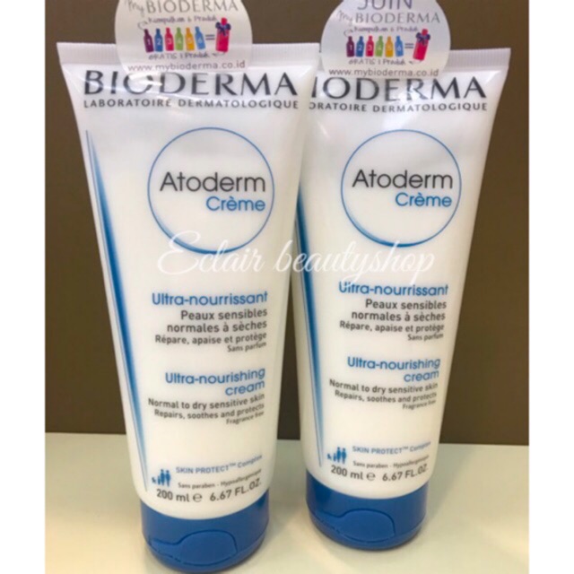 Jual Bioderma Atoderm Cream (melembabkan kulit yg sangat kering ...