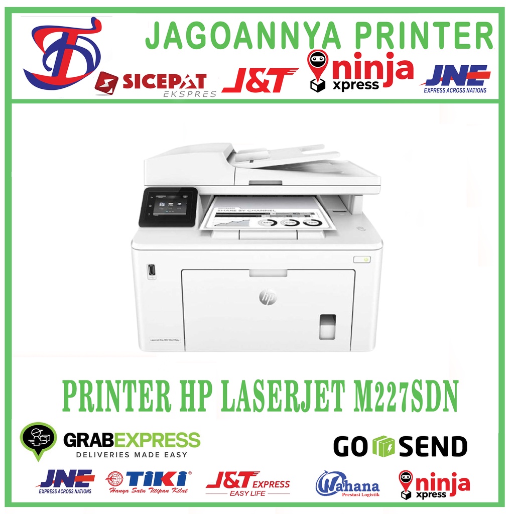 Jual Printer HP LaserJet PRO MFP M227SDN | Shopee Indonesia