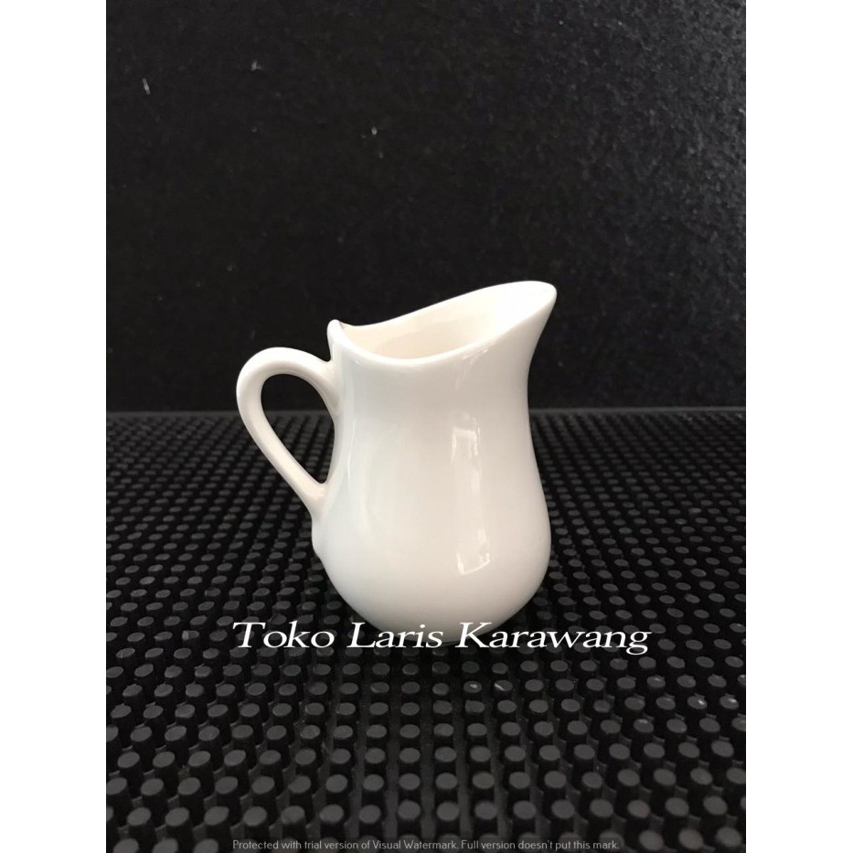 Jual Creamer Pot Keramik 70ml merk Dragon / Tempat Gula Madu Creamer ...
