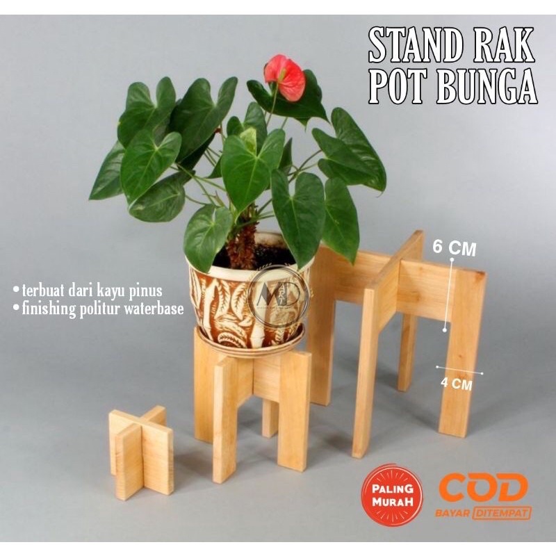 Jual Stand pot bunga / Standing Pot / Tatakan pot / tempat pot ( 05 ...
