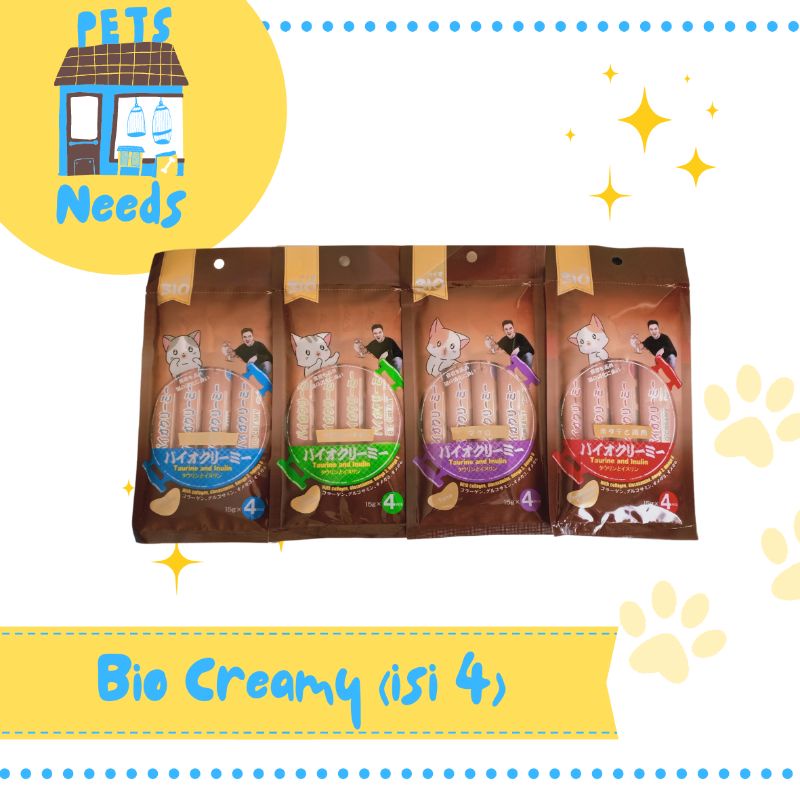 Jual Bio creamy Snack kucing | Shopee Indonesia