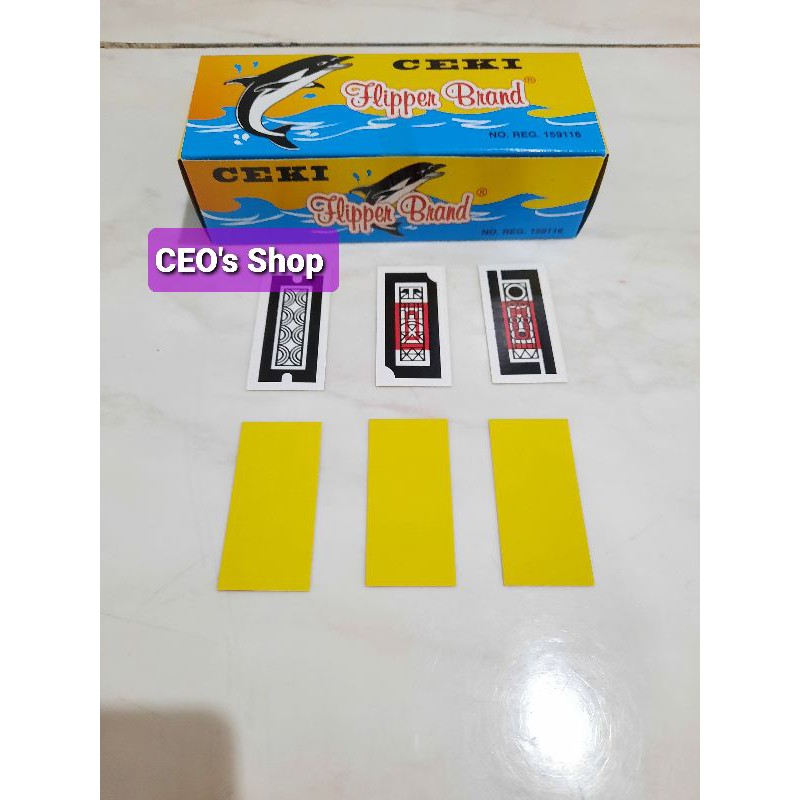 Jual Kartu Ceki FlipperBrand/kartu mainan ceki/playing card | Shopee ...