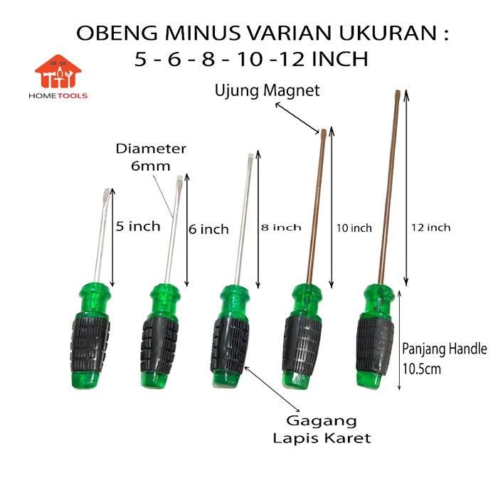 Jual Obeng Min Merk SIYOTA - POPEYE - SHISUKA - YAMATO Varian Ukuran 4 ...