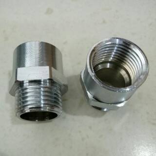 Jual Sambungan kran air 1/2 inch sambungan sok drat luar dalam keran air sok drat kuningan ...