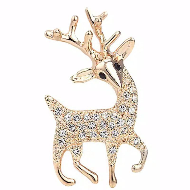 Jual Bros Model Rusail Mini / Bros Cantik Rusa Berdiri / Brooch / Bros ...