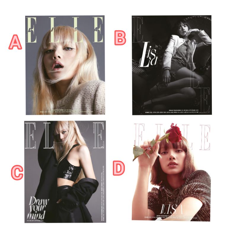 Jual Lisa Blackpink Elle Magazine Korea | Shopee Indonesia