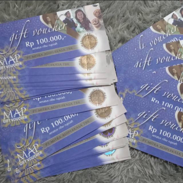 Jual Gift Voucher MAP - Paket Belanja MAP Physic Voucher senilai Rp ...