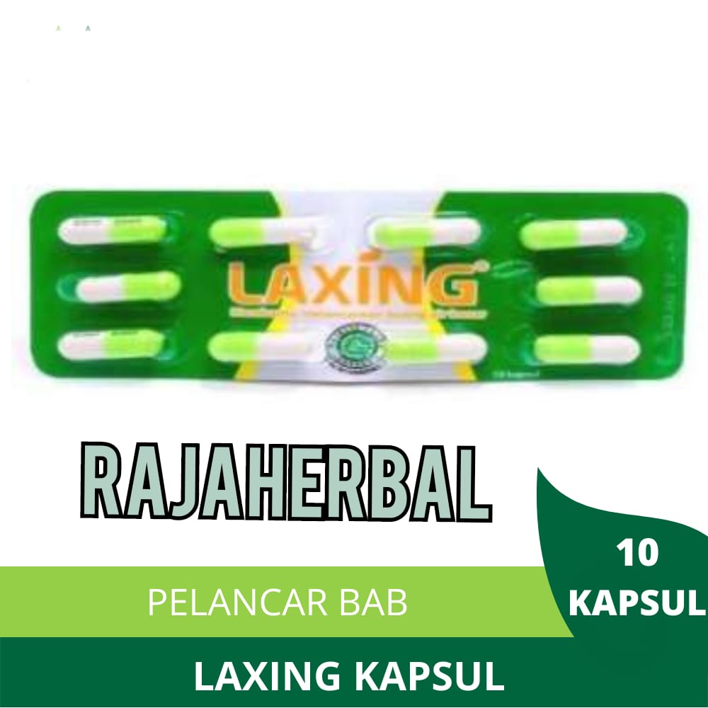 Jual Laxing Obat Pencahar Sembelit Melancarkan BAB Buang Air Besar Per ...