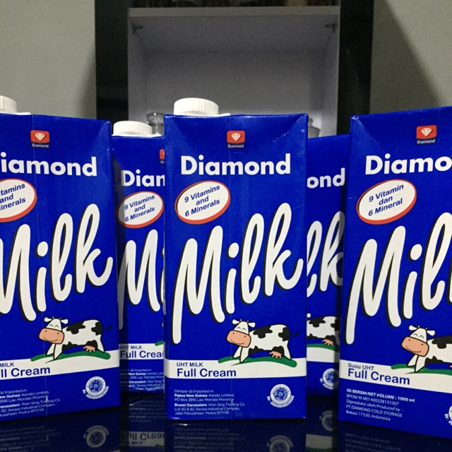 Jual Diamond Milk Full Cream 1 liter | Shopee Indonesia