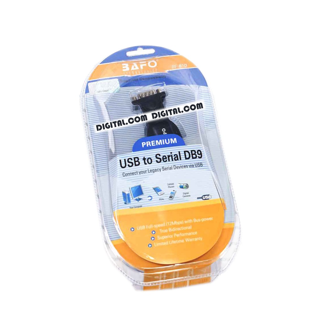 Jual BAFO BF-810 USB TO SERIAL DB9 ADAPTER | Shopee Indonesia