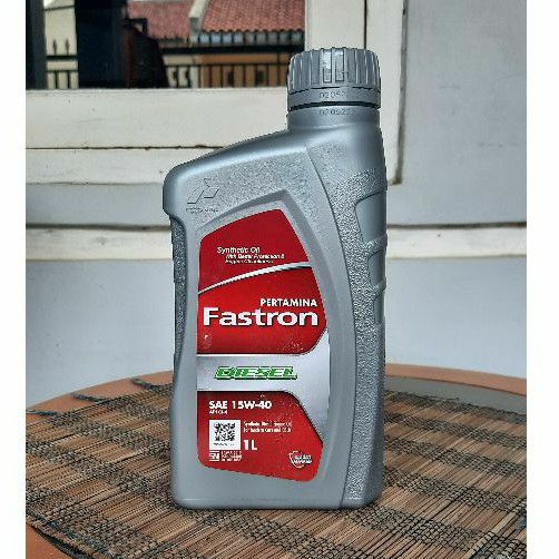 Jual Fastron Diesel SAE 15W-40 1 Liter Oli Pertamina Synthetic Oil Indonesia|Shopee Indonesia
