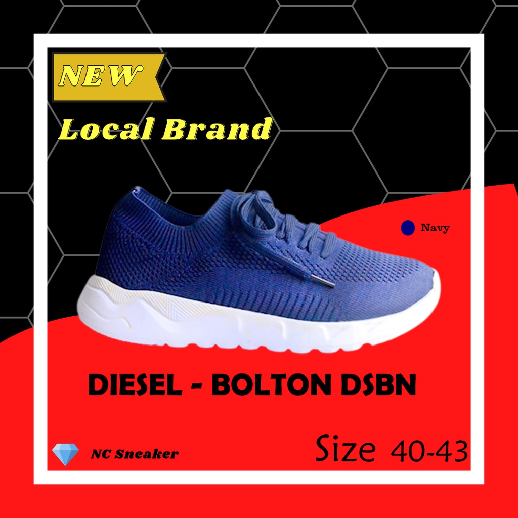 Jual Sepatu Sneakers Sport Pria Olahraga Training Gym Lari Running ...