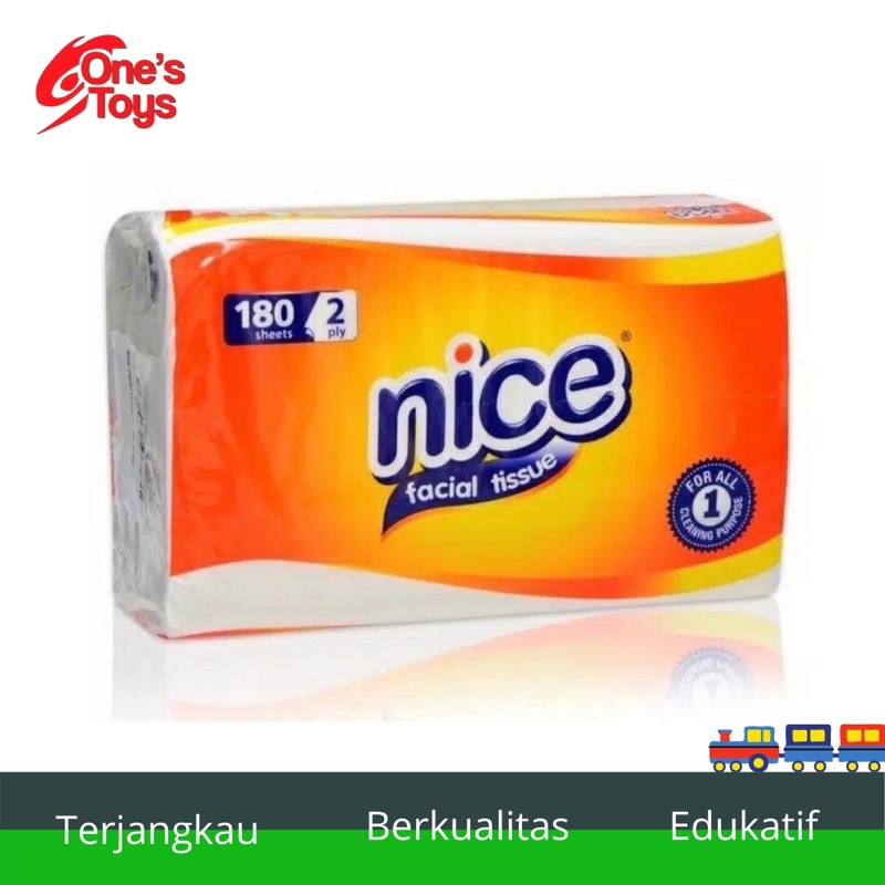 Jual Tissue nice 180 Sheet / Tissue Kering / Tisu Kering Nice - Tisu ...