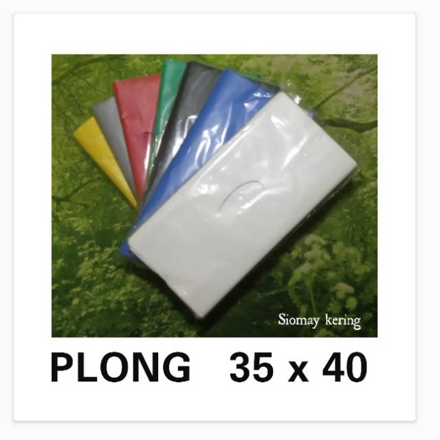 Jual Plastik HD Plong / Plastik Packing Plong 35 x 40 [ Satu pack ...