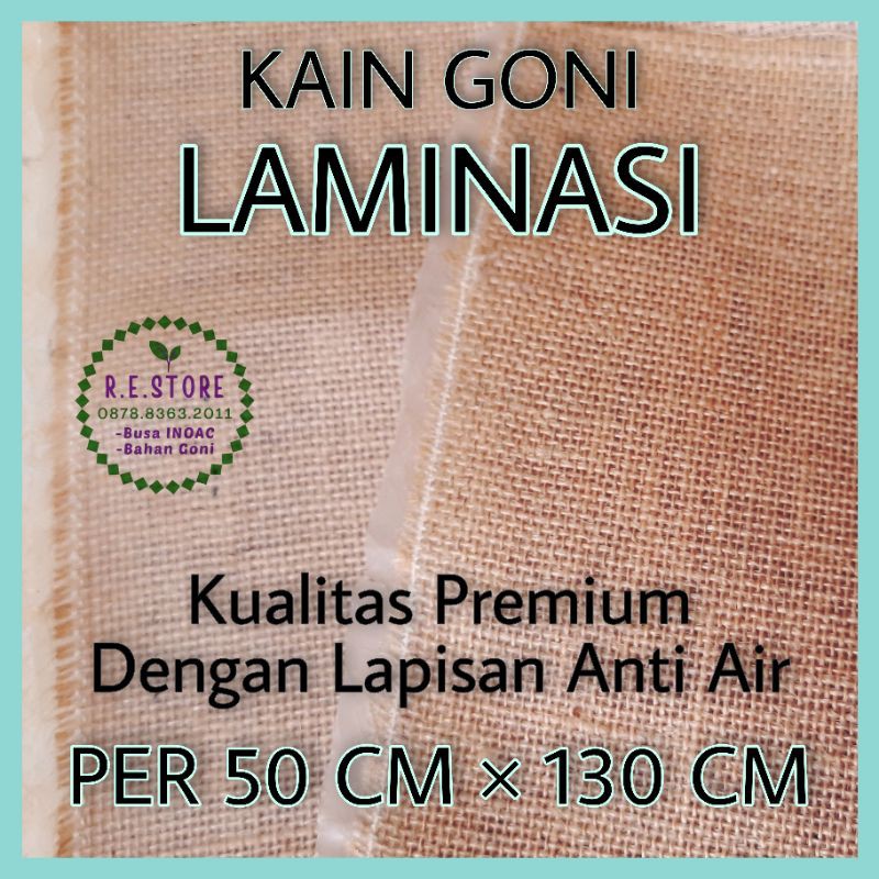 Jual [Per 50 CM] Kain Goni Laminasi Premium Lebar 130 CM-Laminated ...