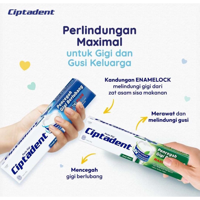 Jual ciptadent maxi 12 plus 190g | Shopee Indonesia