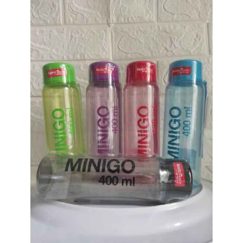 Jual BOTOL MINUM MINIGO 400ML/botol anak sekolah/botol bekal anak ...