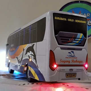 Jual Sale!!! Miniatur Bus Shd Sugeng Rahayu Livery Lumba Lumba Plus ...
