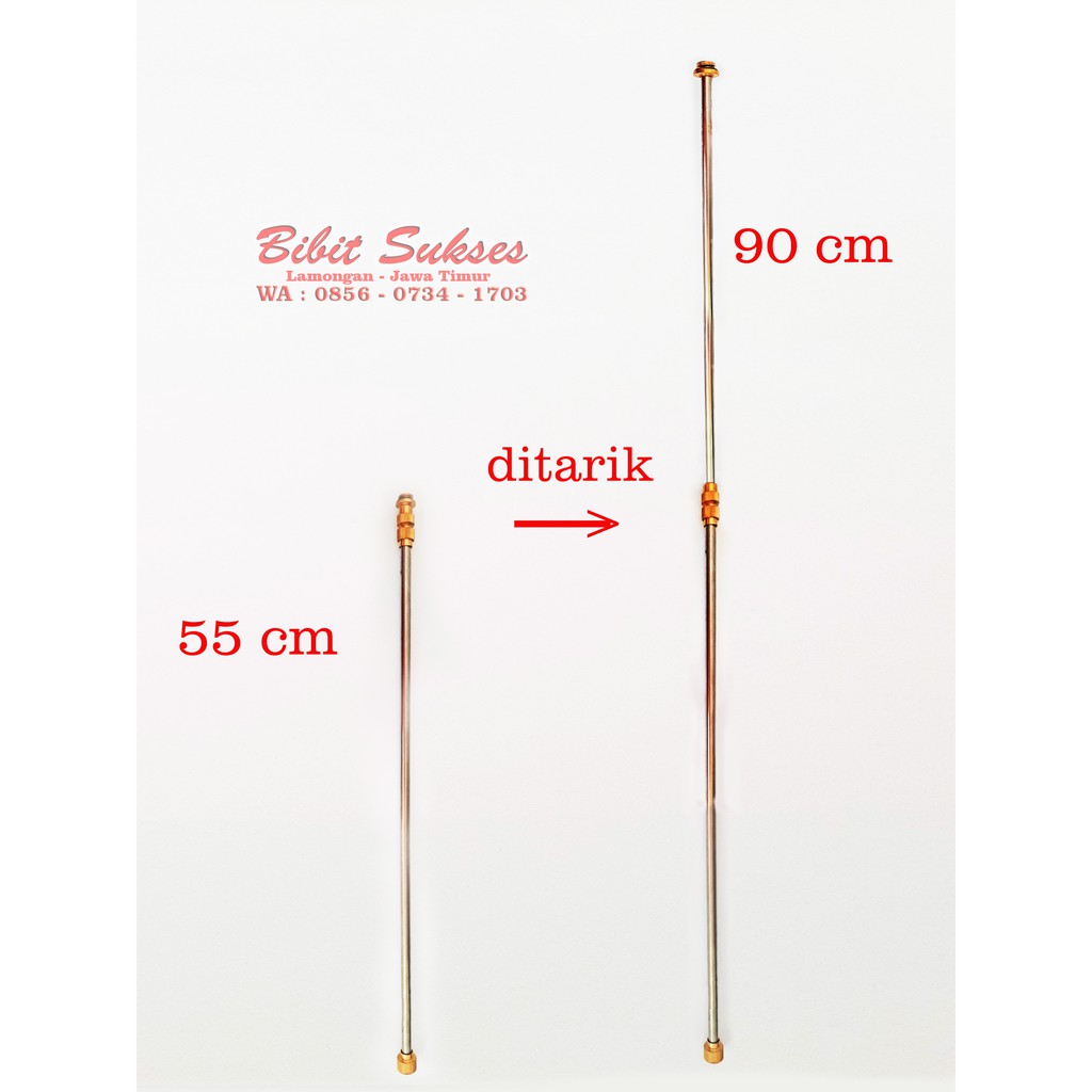 Jual Stik Pipa Sprayer Tangki Semprot Kuningan untuk CBA dan Yoto 55 cm ...