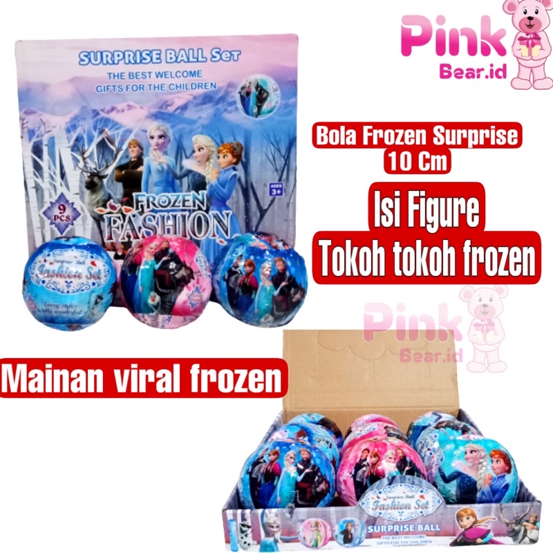 Jual Mainan Frozen Elsa Anna Surprise Egg 10 Cm Mainan Anak Surprise ...
