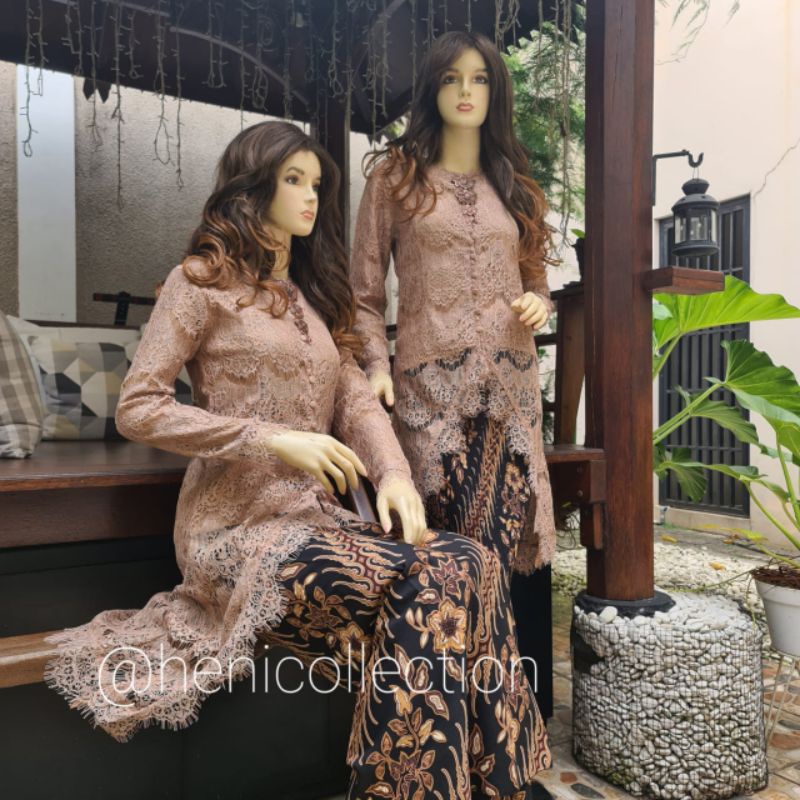 Jual KEBAYA MODERN KANCING DEPAN | Shopee Indonesia