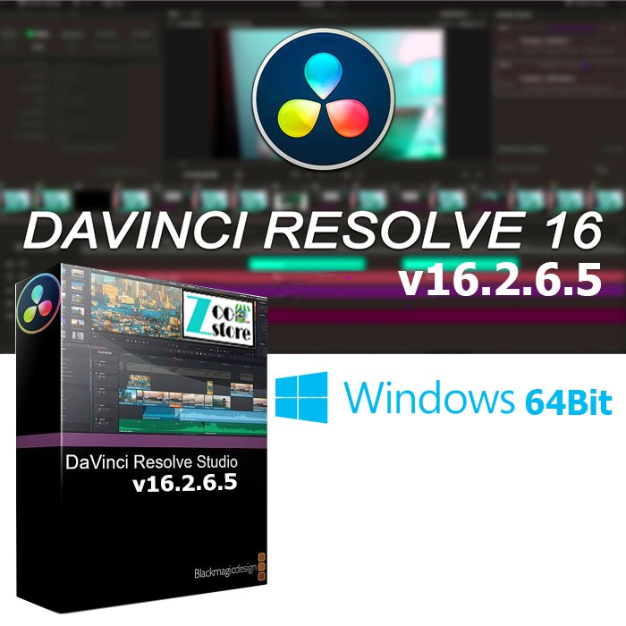 Jual Blackmagic Design DaVinci Resolve Studio 16 64bit | Shopee Indonesia