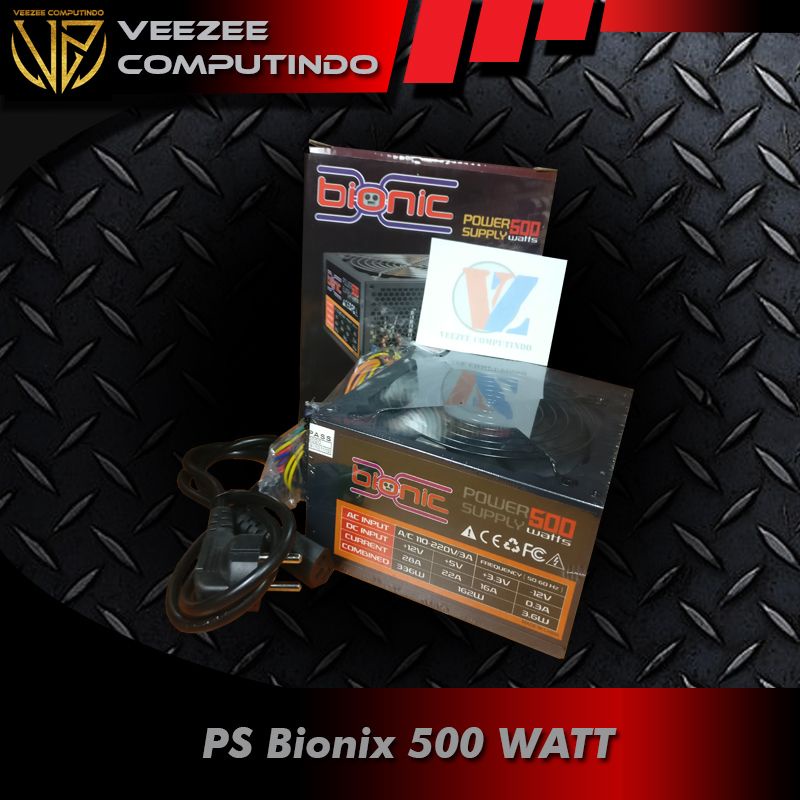 Jual power supply psu magix bionic 500 watt super silent | Shopee Indonesia
