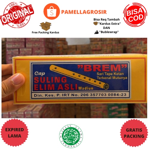 Jual BREM CAP SULING GADING ASLI MADIUN 90GR | Shopee Indonesia