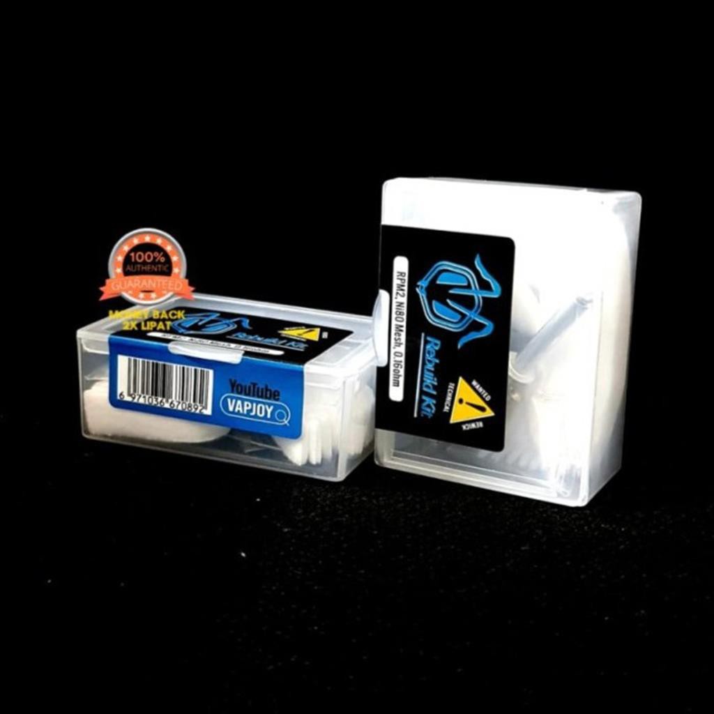 Jual VAPJOY RBK Kit RPM2 Ni80 Mesh 0.16ohm - Rebuild Kit RPM2 Vapejoy ... Jual VAPJOY RBK Kit RPM2 Ni80 Mesh 0.16ohm - Rebuild Kit RPM2 Vapejoy ...