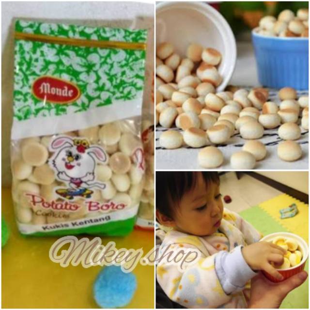 Jual Monde Potato Boro Green Makanan Kering [110 g] | Shopee Indonesia