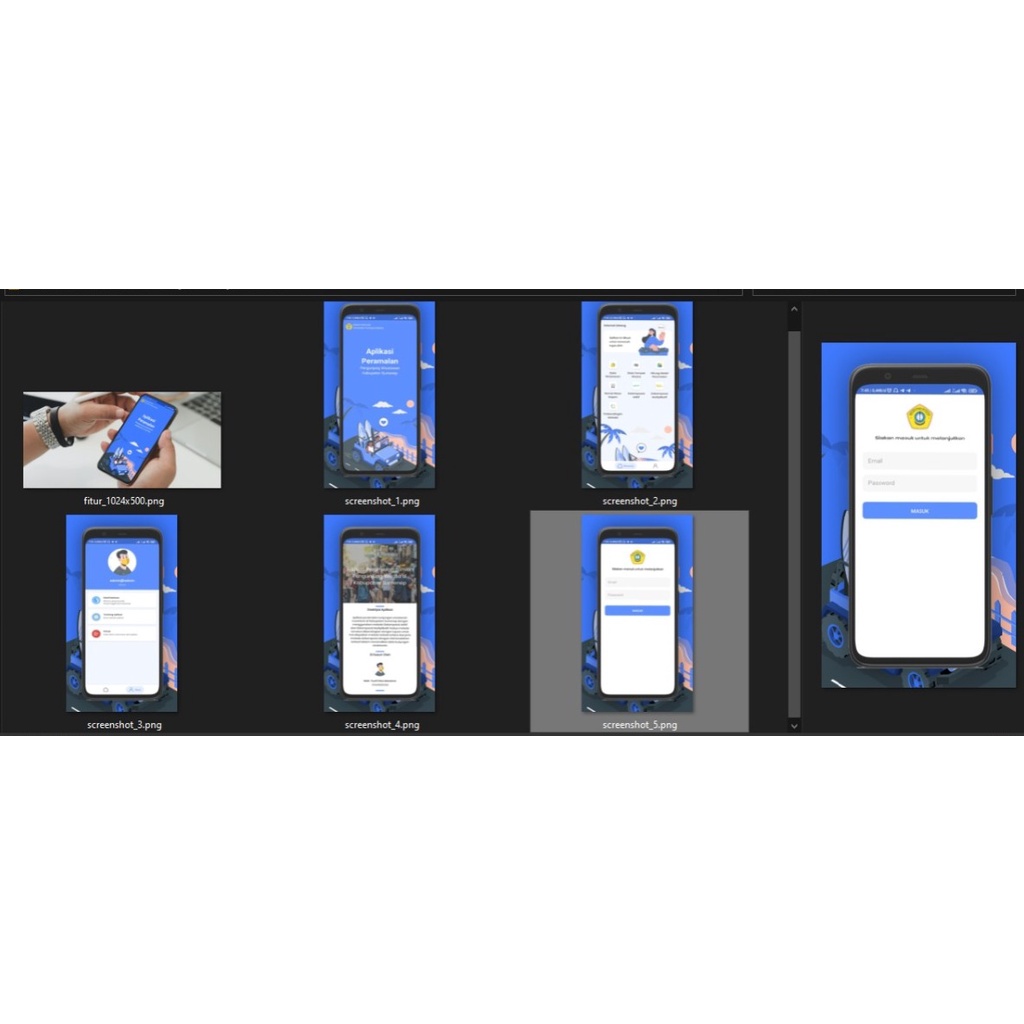 Jual JASA DESAIN MOCKUP PREVIEW APP MOBILE POTRAIT/LANDSCAPE | Shopee ...