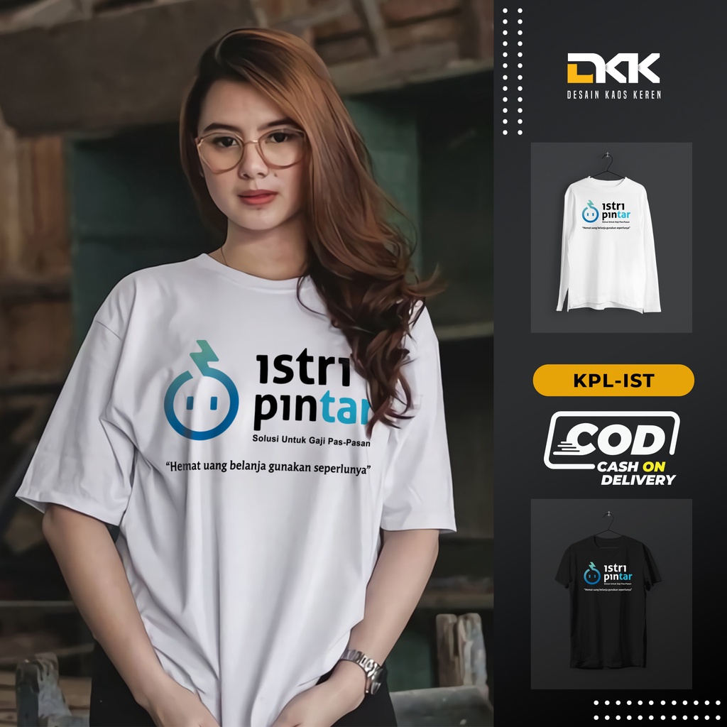 Jual Kaos Plesetan Kekinian Desain Istri Pintar | Shopee Indonesia Jual Kaos Plesetan Kekinian Desain Istri Pintar | Shopee Indonesia