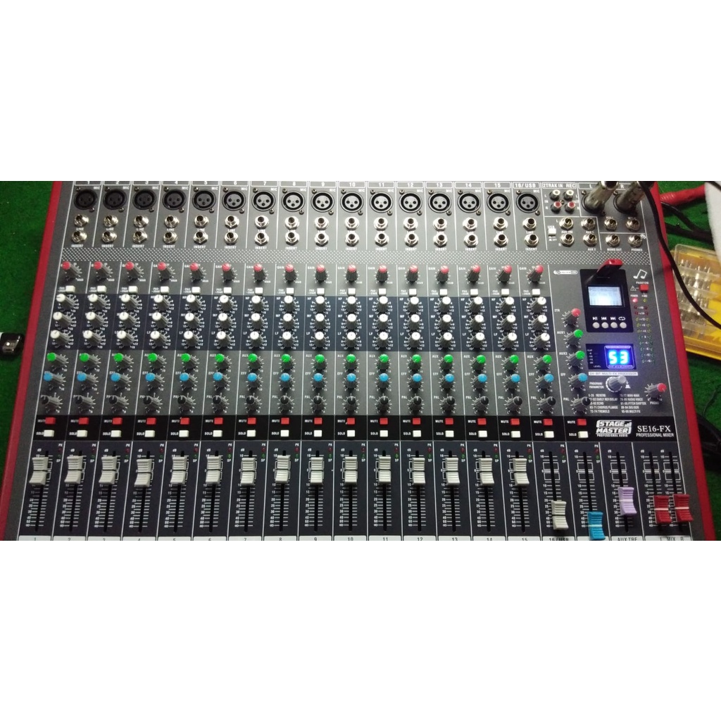 Jual PROFESIONAL MIXER STAGE MASTER SE 16FX / MIXER SOUND SYSTEM ...