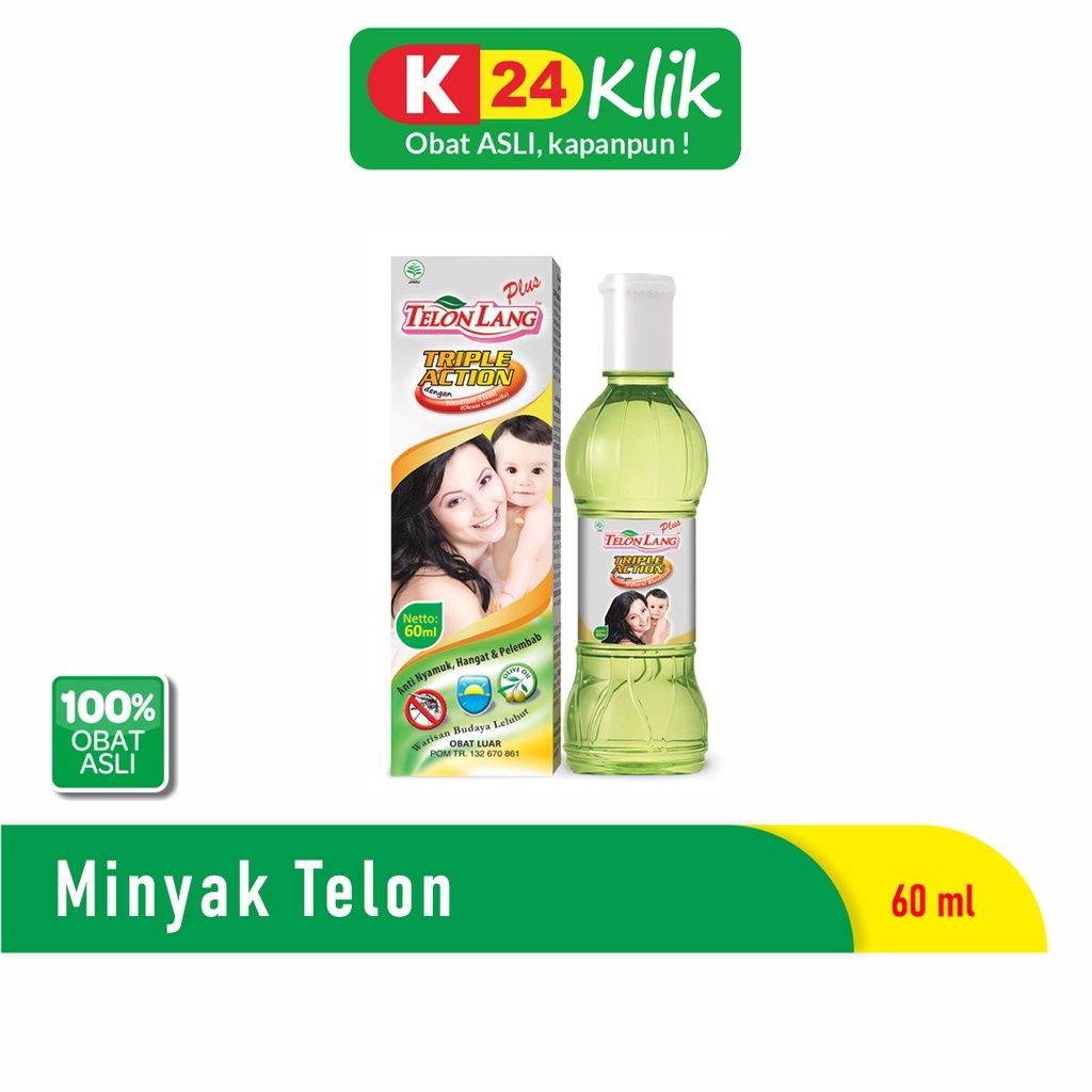 Jual Minyak Telon Plus Cap Lang 60Ml (1 Pcs) | Shopee Indonesia