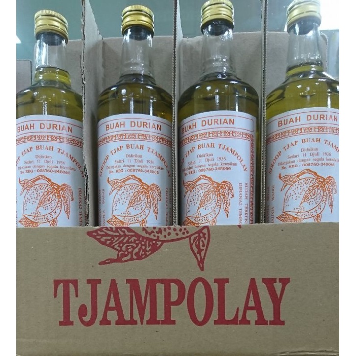Jual Syrup tjap buah Tjampolay rasa durian | Shopee Indonesia