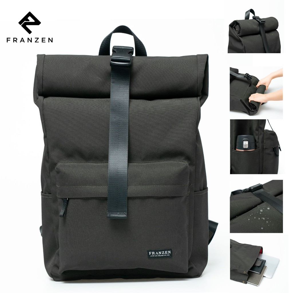 Jual Tas Ransel Laptop Backpack Waterproof Franzen Rapid Rulle Series ...