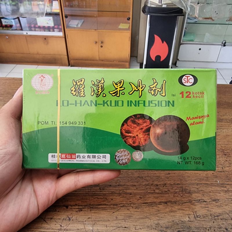 Jual Lo Han Kuo Infusion STC 12 - Meredakan Sakit Tengorokan, Panas ...