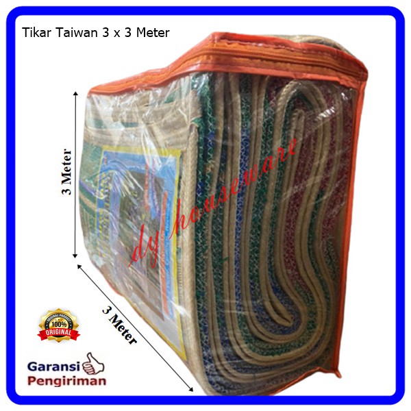 Jual TIKAR PLASTIK LIPAT /TIKAR TAIWAN LEISURE MAT 3X3 | Shopee Indonesia