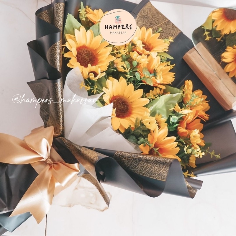Jual Sunflower bouquet / Buket sunflower / Buket bunga matahari ...