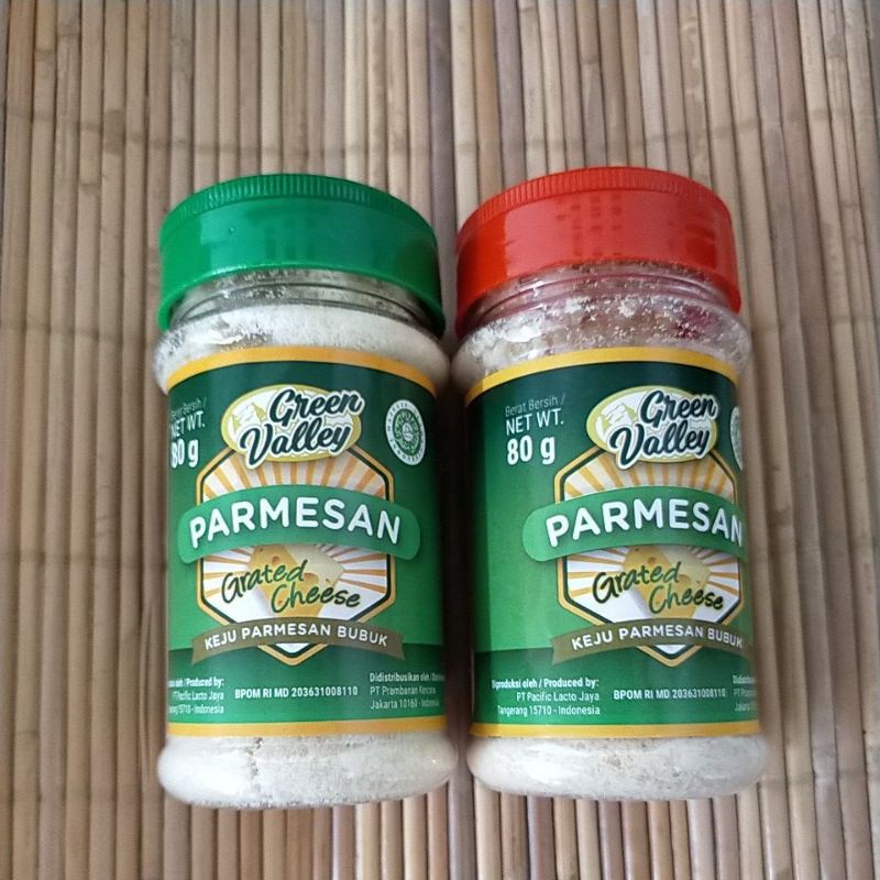 Green Valley Parmesan Grated Cheese (Parmesan Parut) 80gr. | Shopee ...