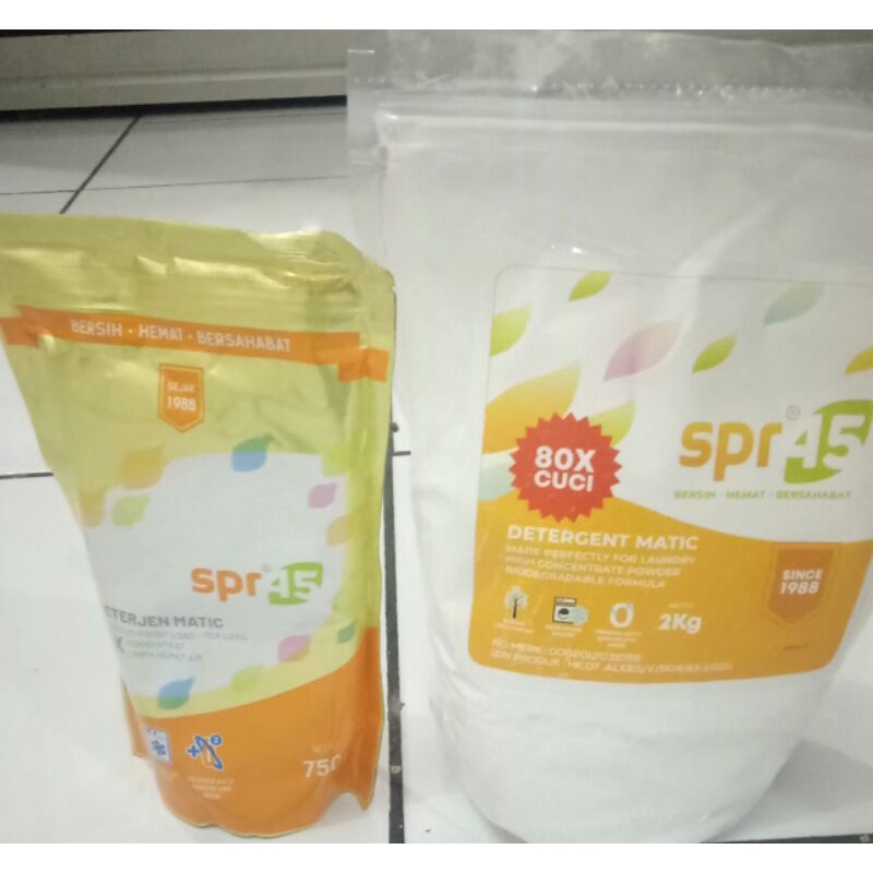 Jual Detergen Spr 45 kemasan 750 g | Shopee Indonesia